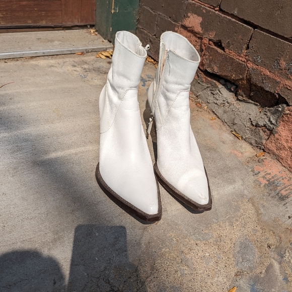 Zara | Shoes | Zara Leather Western Boots | Poshmark